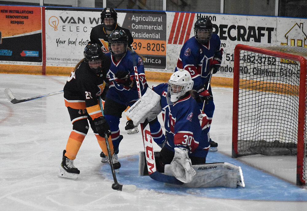 Local girls' hockey season continues for Huron Heat